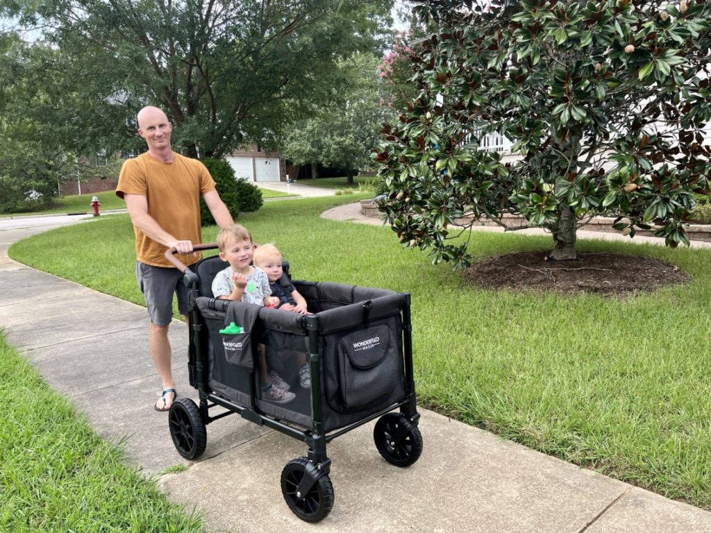 Wonderfold W4 Wagon Review (+ Alternarnatives for 3+ Kids)