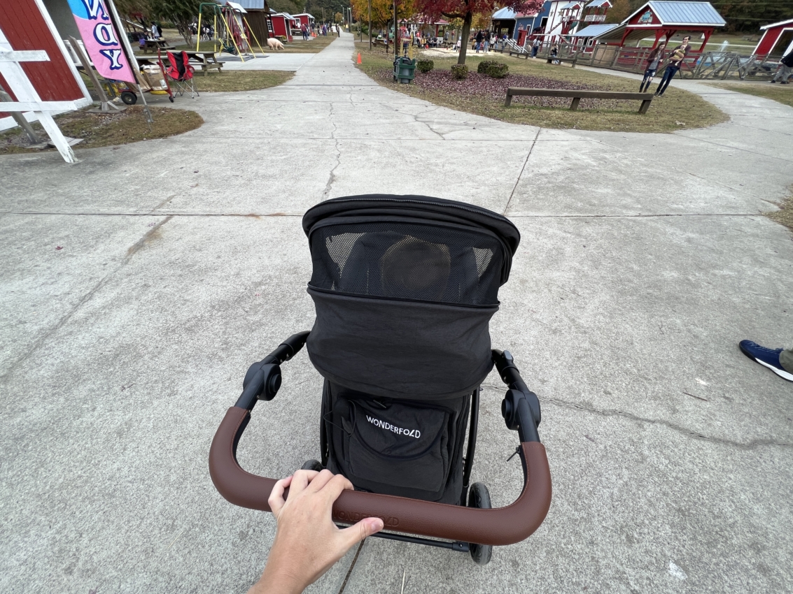 Wonderfold M1 Single Stroller Wagon Review
